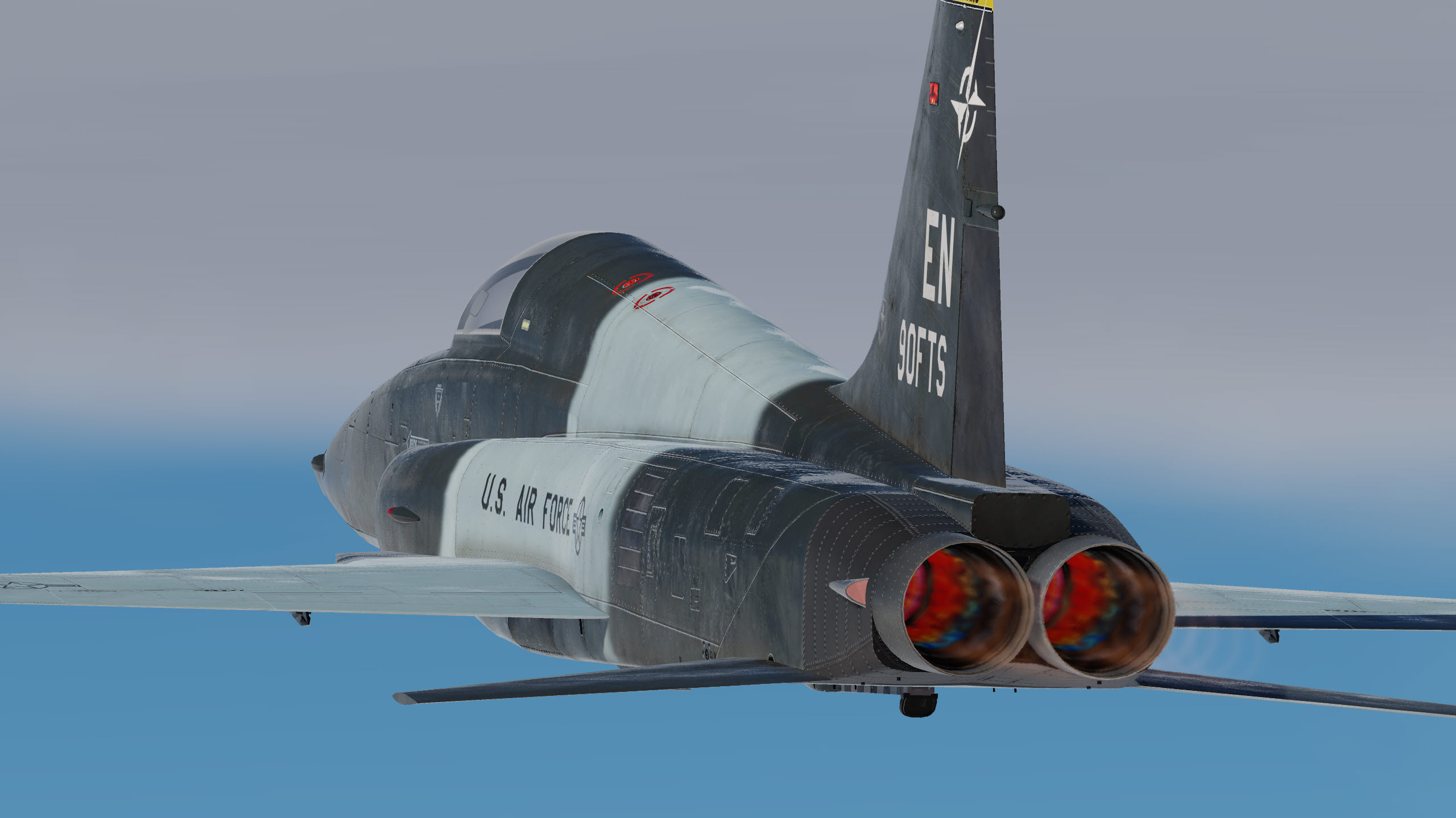 F-5E3 Livery T-38 ENJJPT Sheppard AFB 90_FTS